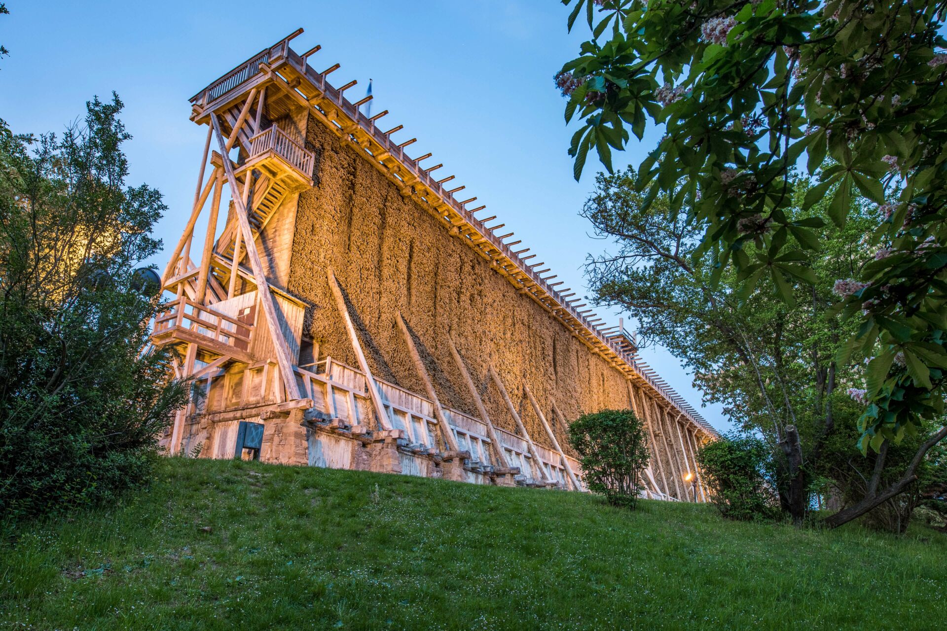 Gradierwerk Bad Kösen - Gut mit Zug